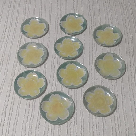 M Japan | Dining | Vintage Lot Japanese Lusterware Saucers | Poshmark